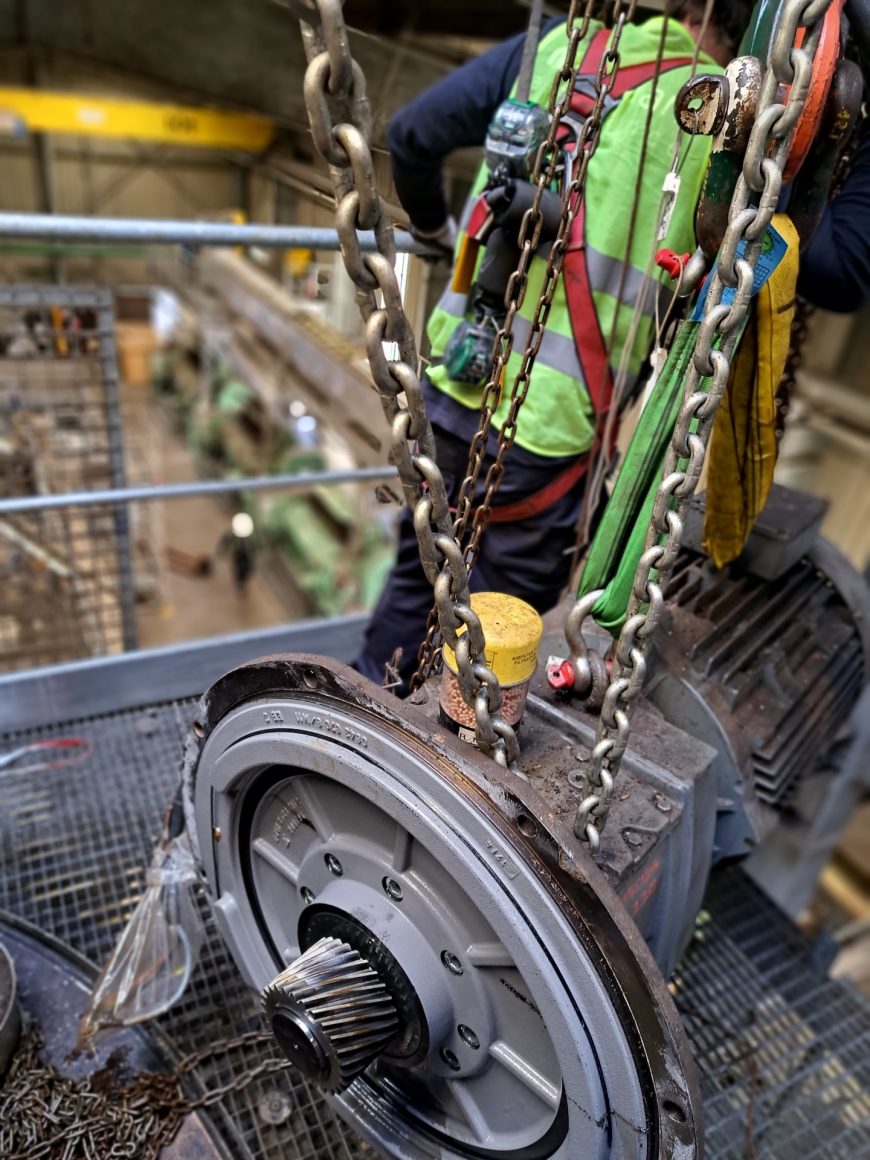 Maintenance Machine Tournante Site Industriel - Mecadam Assistance