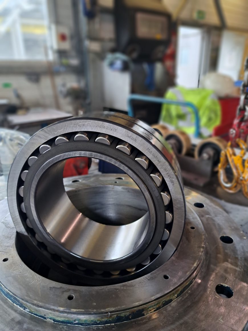 Maintenance Machine Tournante Site Industriel - Mecadam Assistance